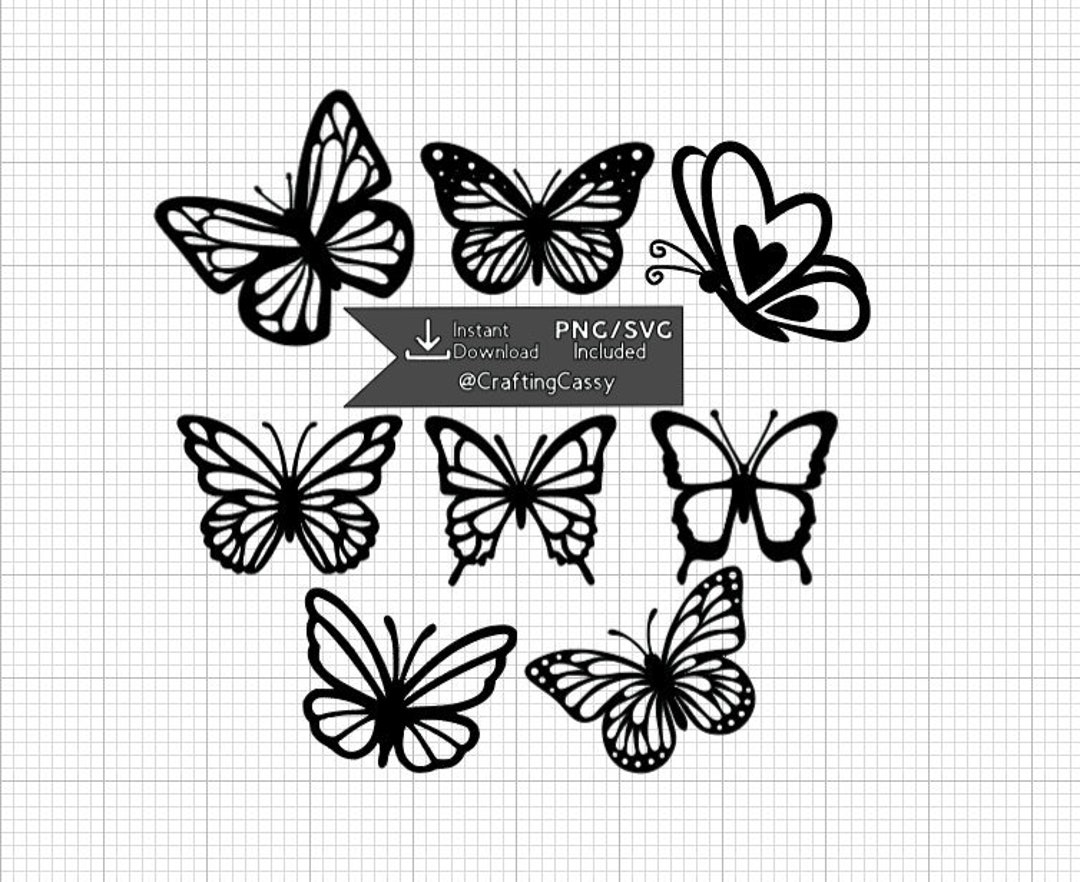 Butterfly SVG Bundle - Etsy