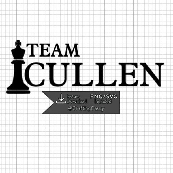 Team Edward Twilight Svg - Etsy
