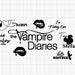 The Vampire Diaries SVG Bundle - Etsy
