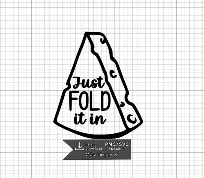 Just Fold It in SVG - Etsy