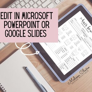 Editable Hair Bow Order Form Template, Custom Hair Bow Form, Order ...