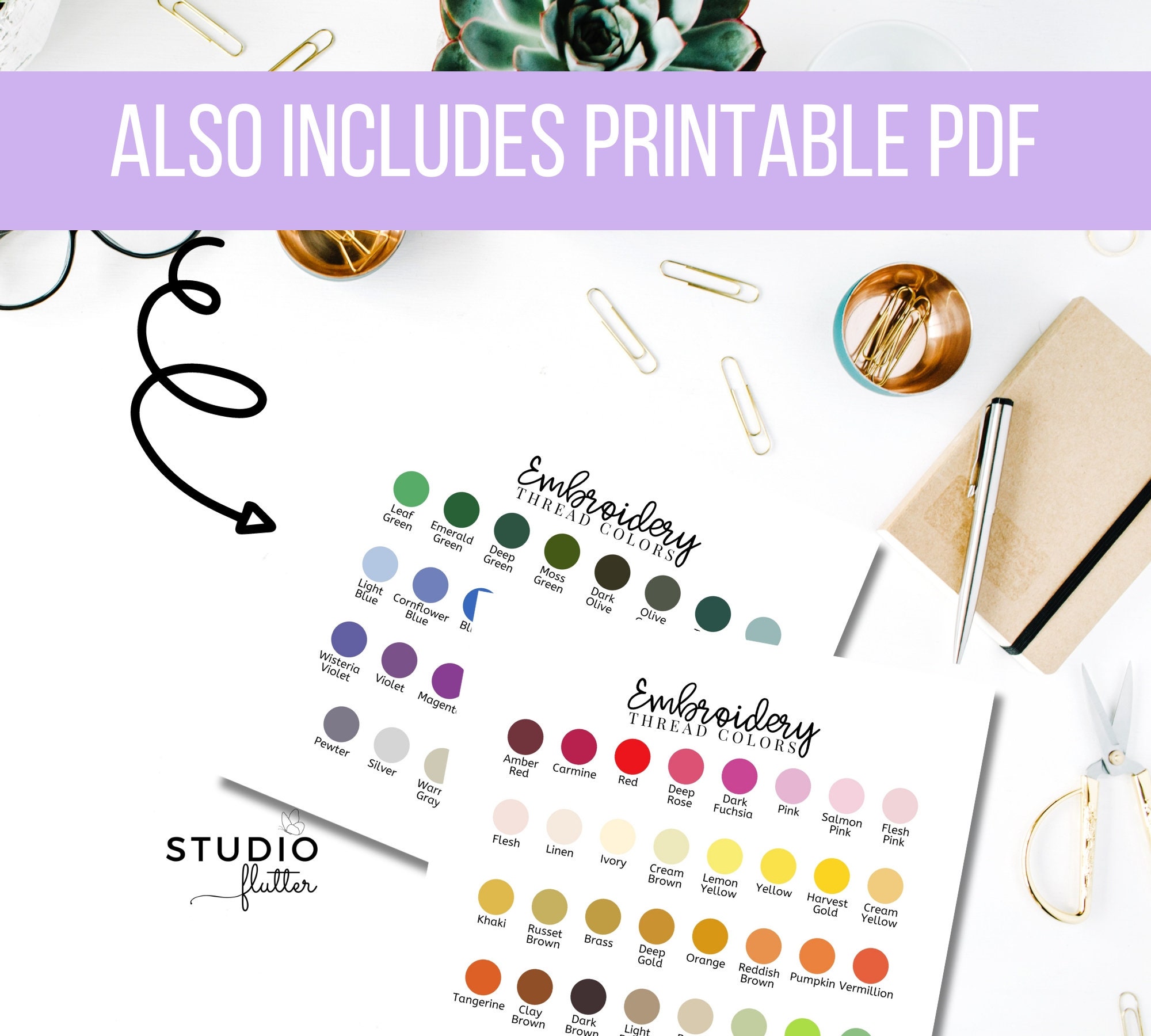 Embroidery Thread Color Chart Brothread Color Chart Brothread 63 Color ...