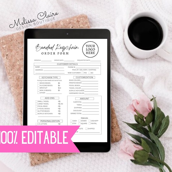 Custom Keychain Order Form - Etsy