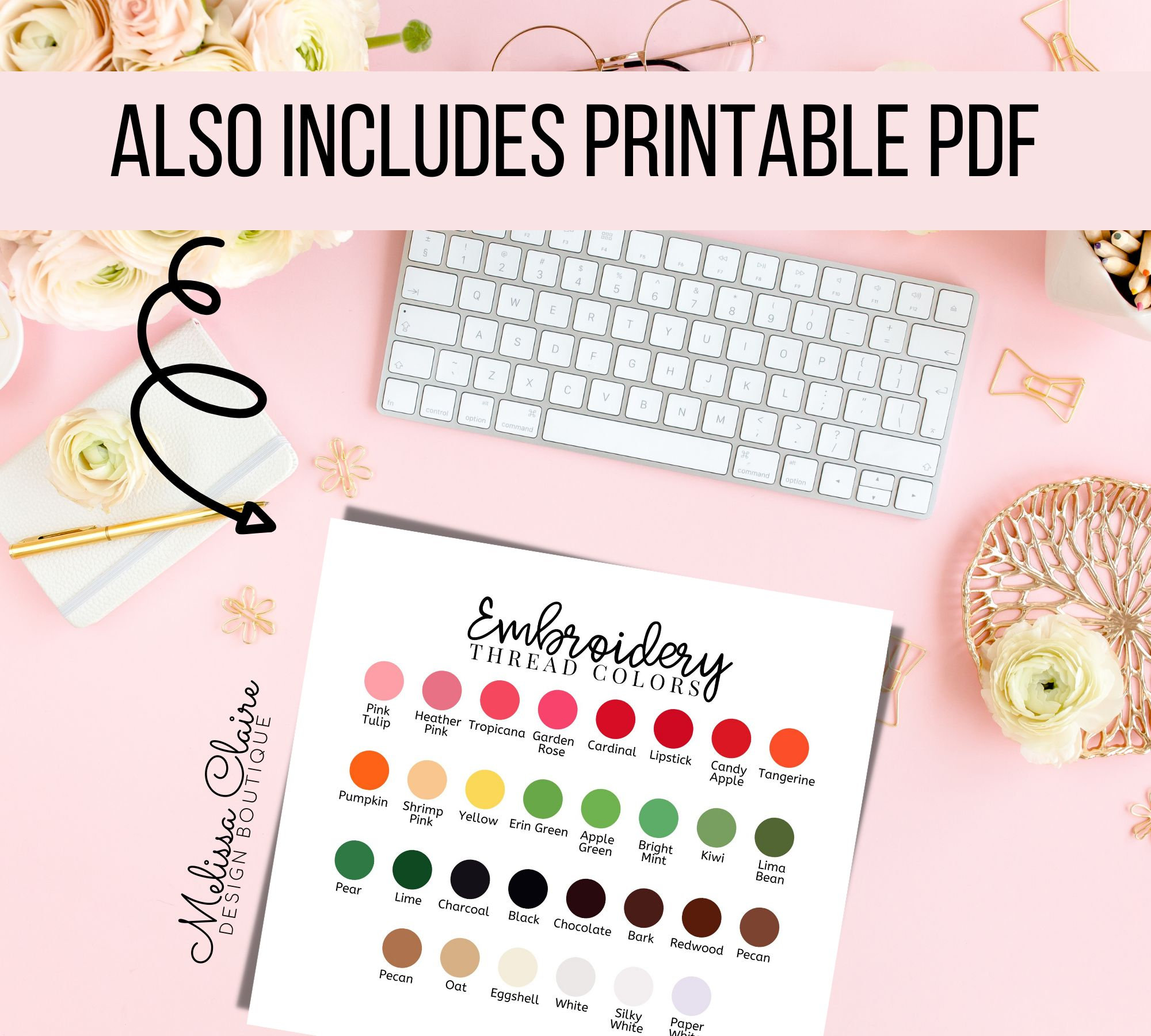 Embroidery Thread Color Chart, Isacord Color Chart, Isacord Embroidery ...