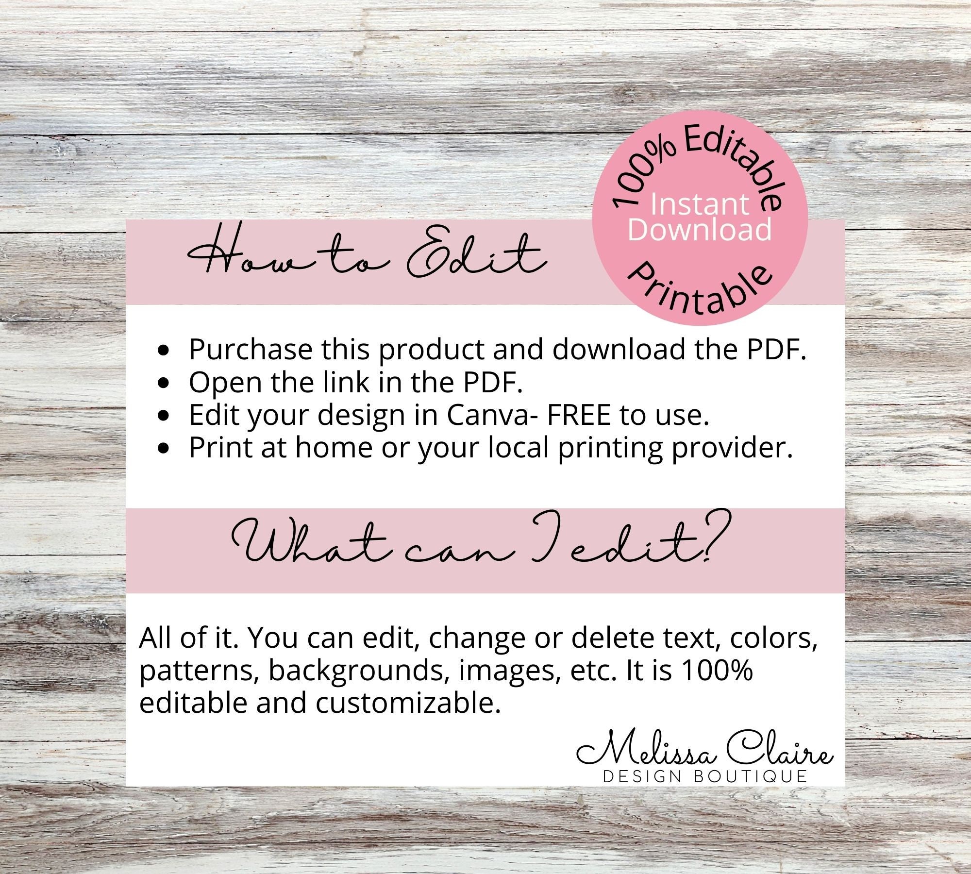 Editable Sublimation Tumbler Order Form Template, Canva Forms, Custom ...