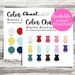 Chart Color Dress Embroidery Blank Color Chart Dress Color Chart ...
