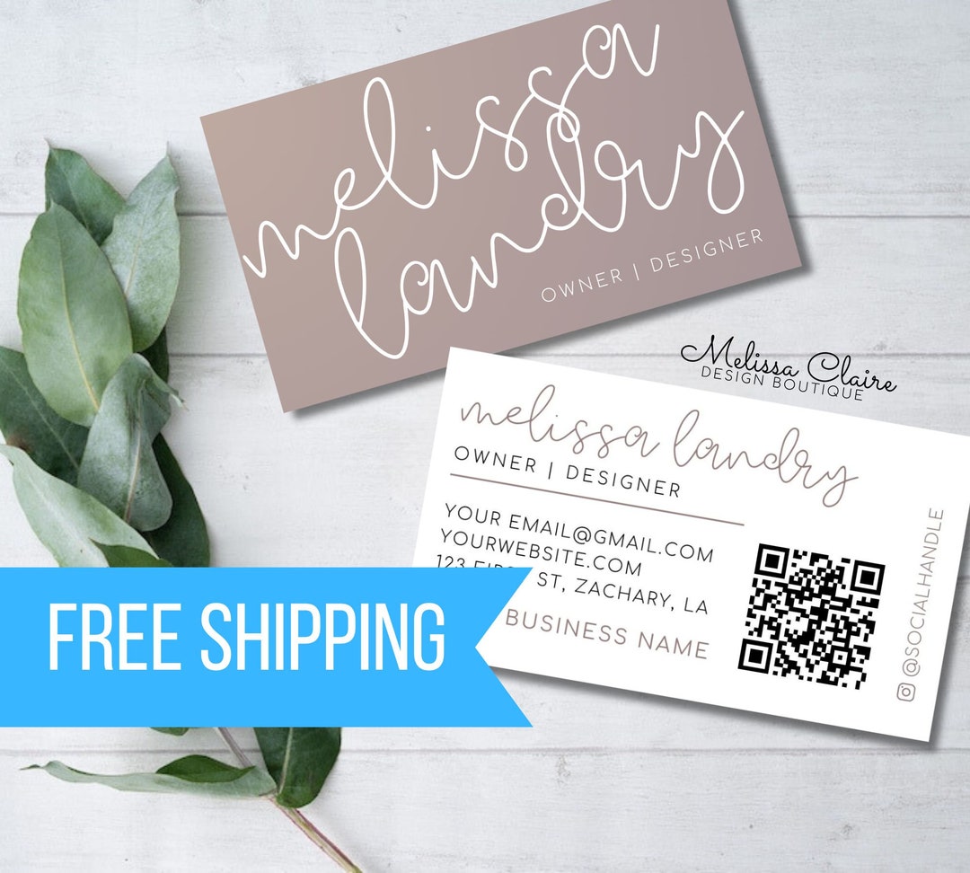 Business Cards Custom Calling Cards Custom Printed Business - Etsy