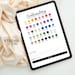 Chart Color Embroidery Thread Color Chart Brother Brothread 40 ...