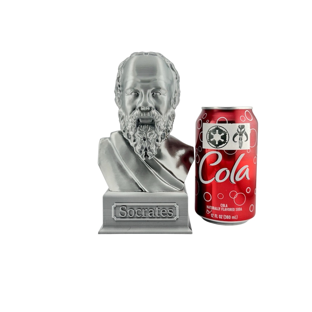 Socrates Bust Statue - Philosopher Statue - Statue With Base Stand ...