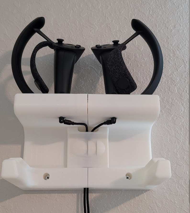 Valve Index Wall Mount Includes Controller Holders VR Wall - Etsy