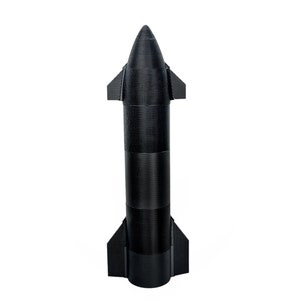 Starship S24 From Space X 1:110 Scale Display - 18” Inch Space Ship ...