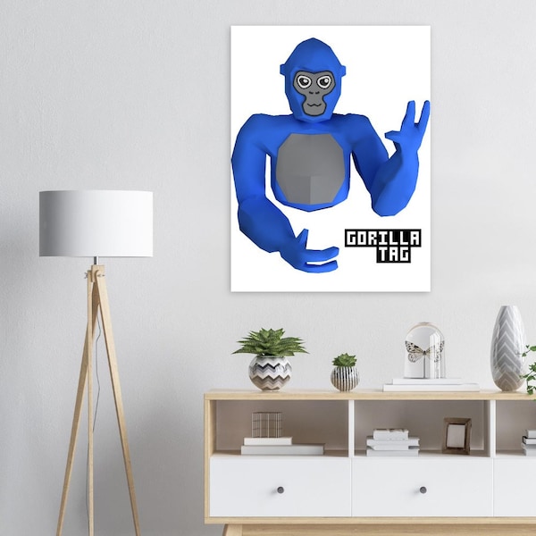 Gorilla Tag Poster - Etsy