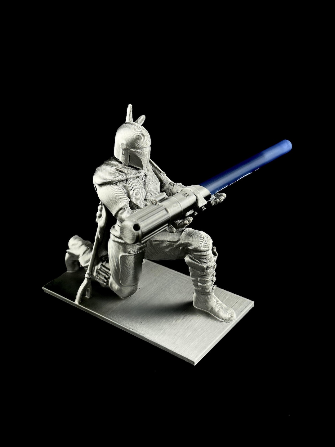 Mandalorian Pen Holder Lightsaber Pen Star Wars Desk - Etsy