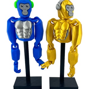 Mini Gorilla Tag Flexi Fidget Toy 6” - Version Rotatable Head ...