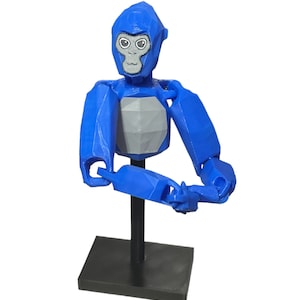 STL Gorilla Tag Digital File for Personal Use and Personal 3D Printing ...