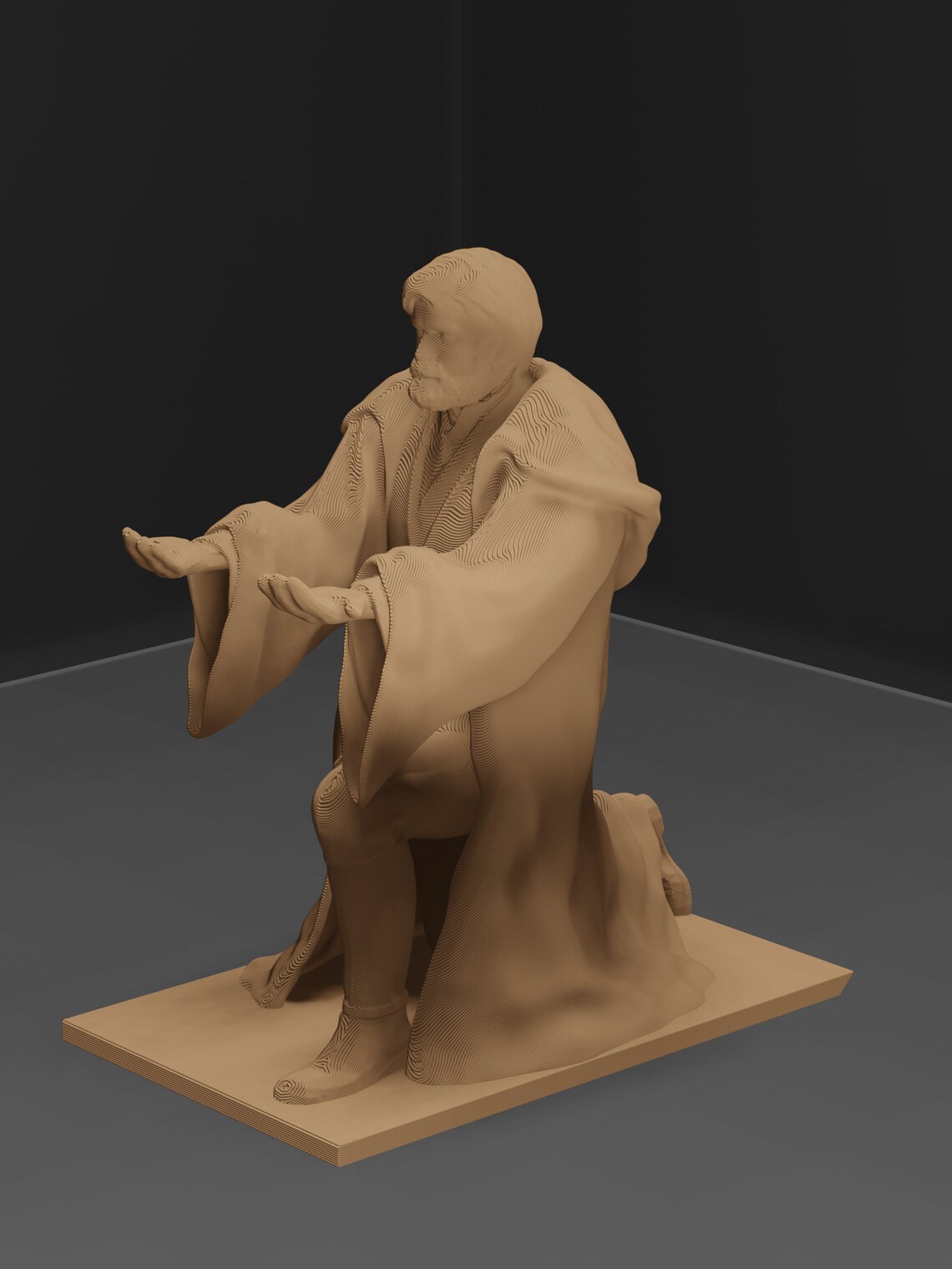 Obi-wan Kenobi With Robe Pen Holder Free Fast Shipping High - Etsy