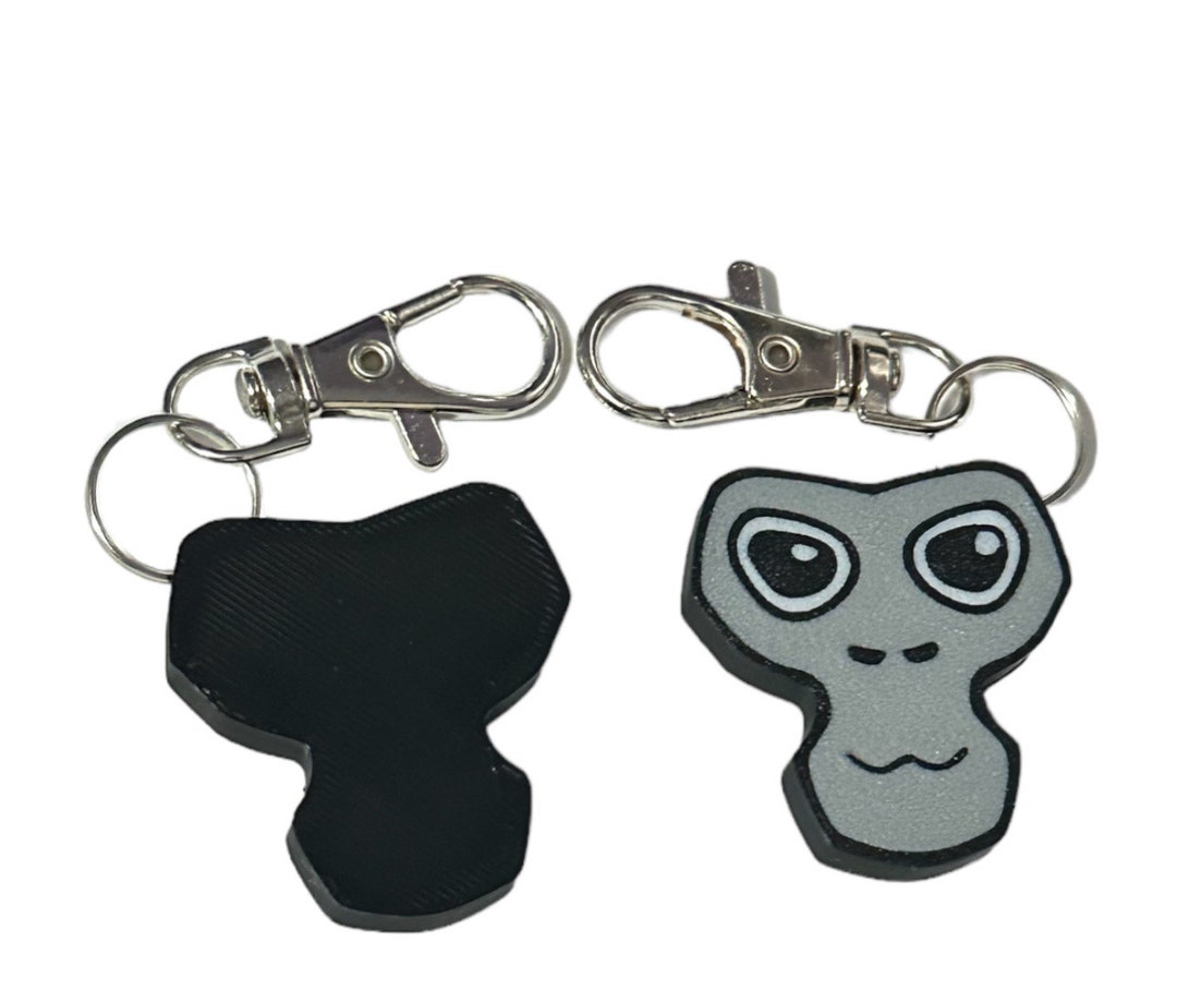 STL Gorilla Tag Face Keychain Digital File for Personal Use and ...