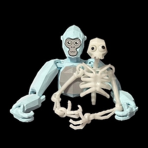 Lucy the Ghost Flexy Fidget Toy 6” - Gtag VR Game - Poseable Monkey ...