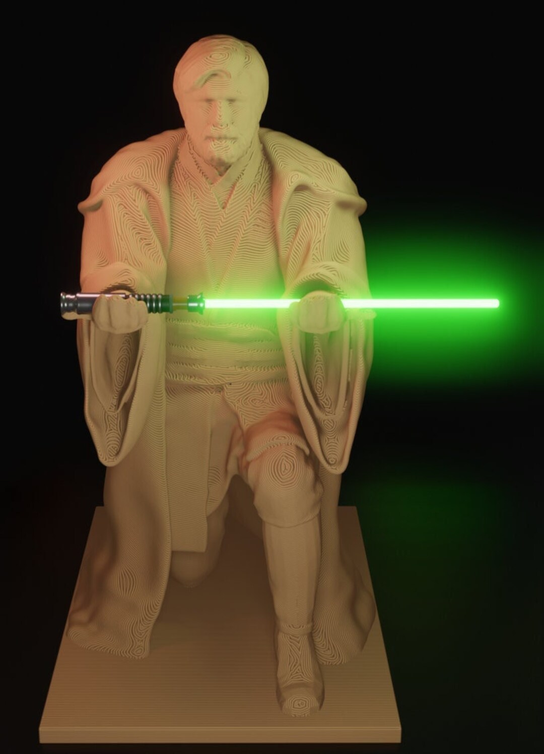 Obi-wan Kenobi With Robe Pen Holder Free Fast Shipping High - Etsy