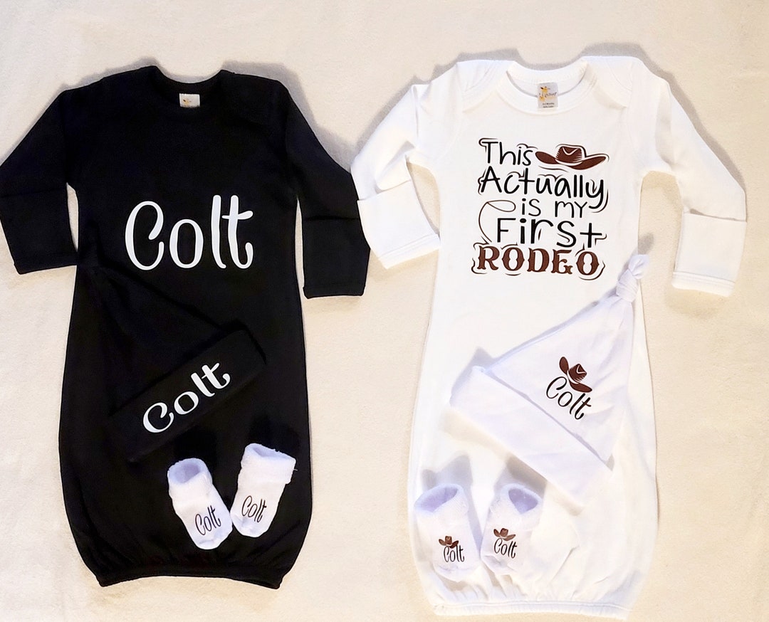 This Actually is My First Rodeo | Newborn Baby Gift Set | Baby Shower ...