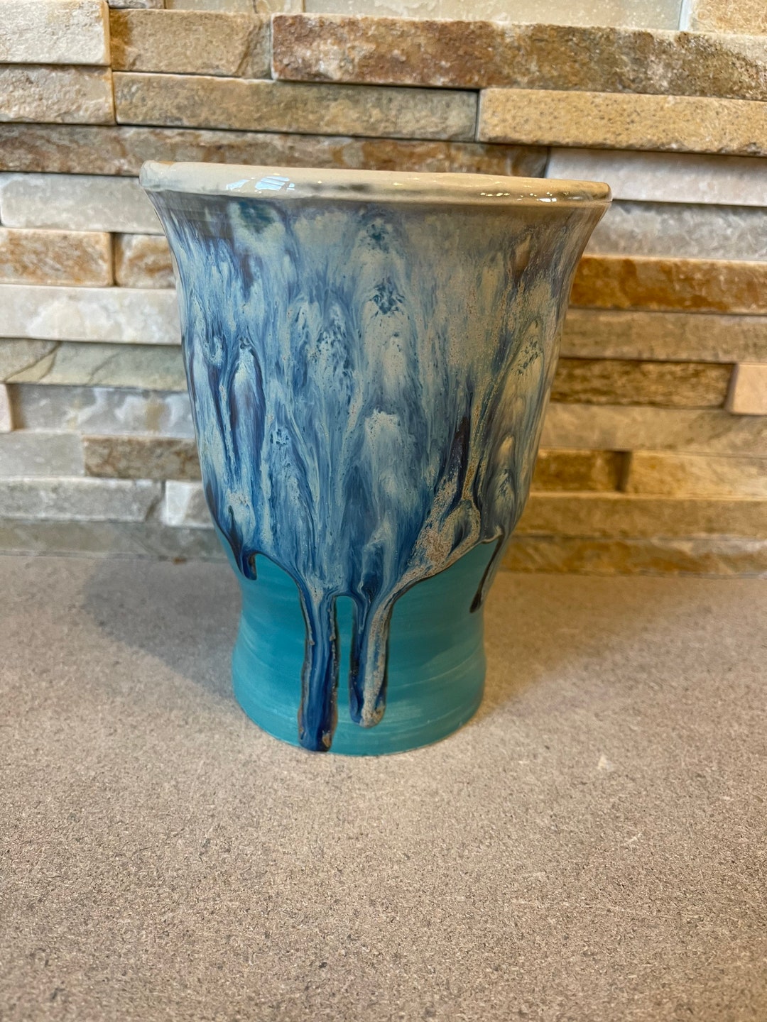 Waterfall Vase - Etsy