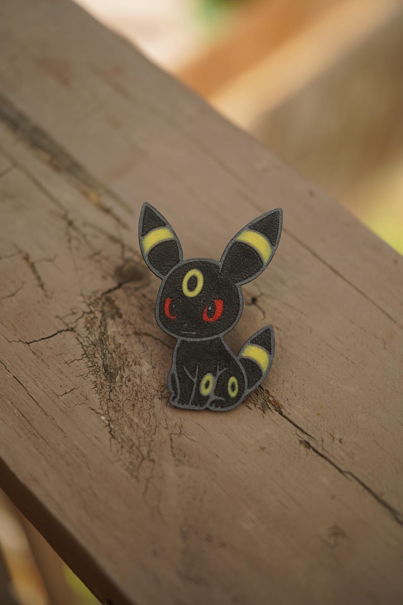 Umbreon Vent Clip: 3D Printed Pocket Monster Car Accessory - Etsy