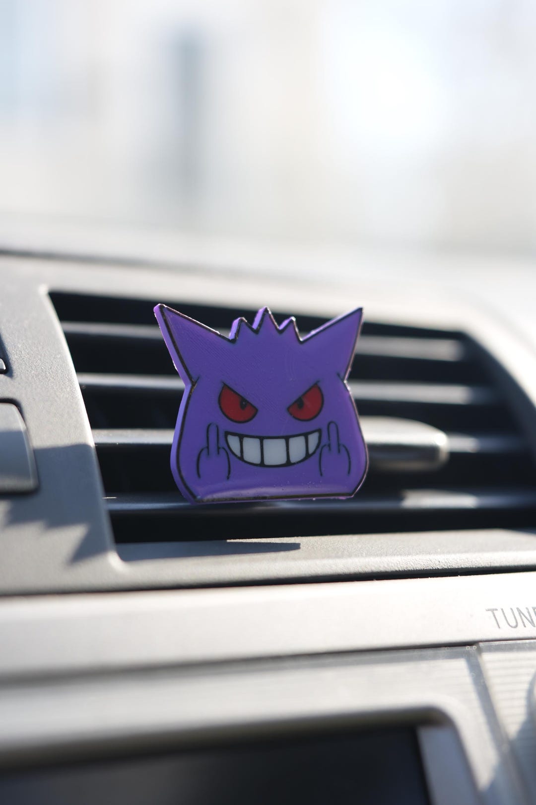 Gengar Middle Fingers up – Ghost-type Anime Car Accessory for Cars ...