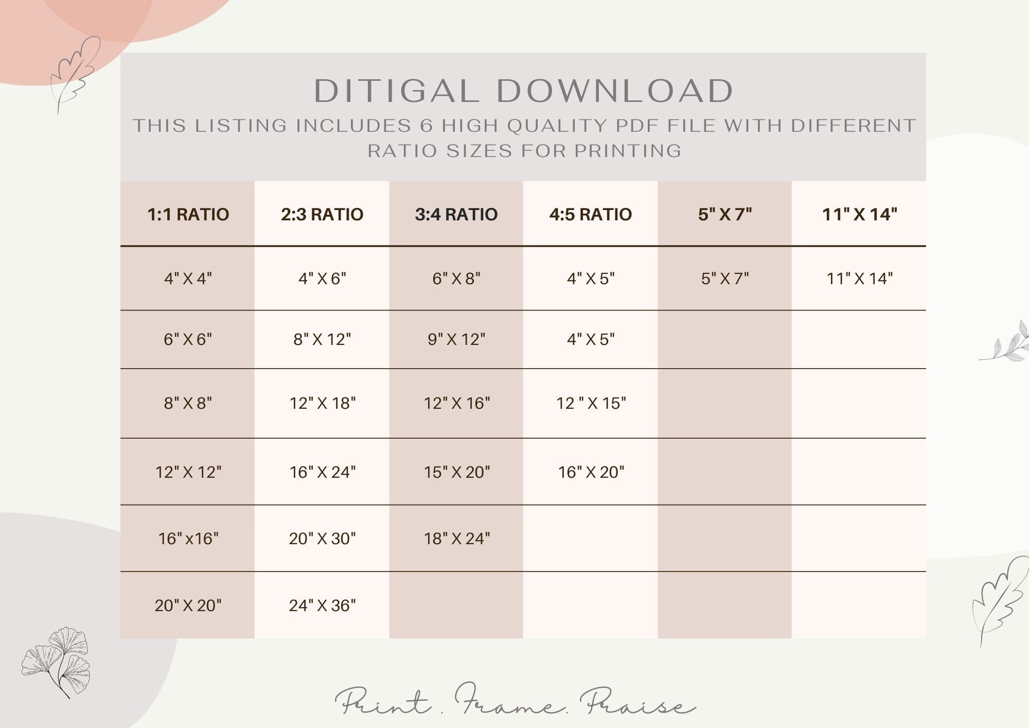 Wedding Vow Marriage Triangle digital Download Minimalist Modern ...