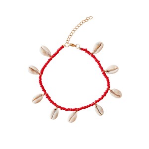 Ombak Shell Anklet by Bali Soul, Boho Anklet, Cowrie Shell Anklet ...