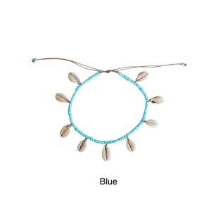 Ombak Shell Anklet by Bali Soul, Boho Anklet, Cowrie Shell Anklet ...