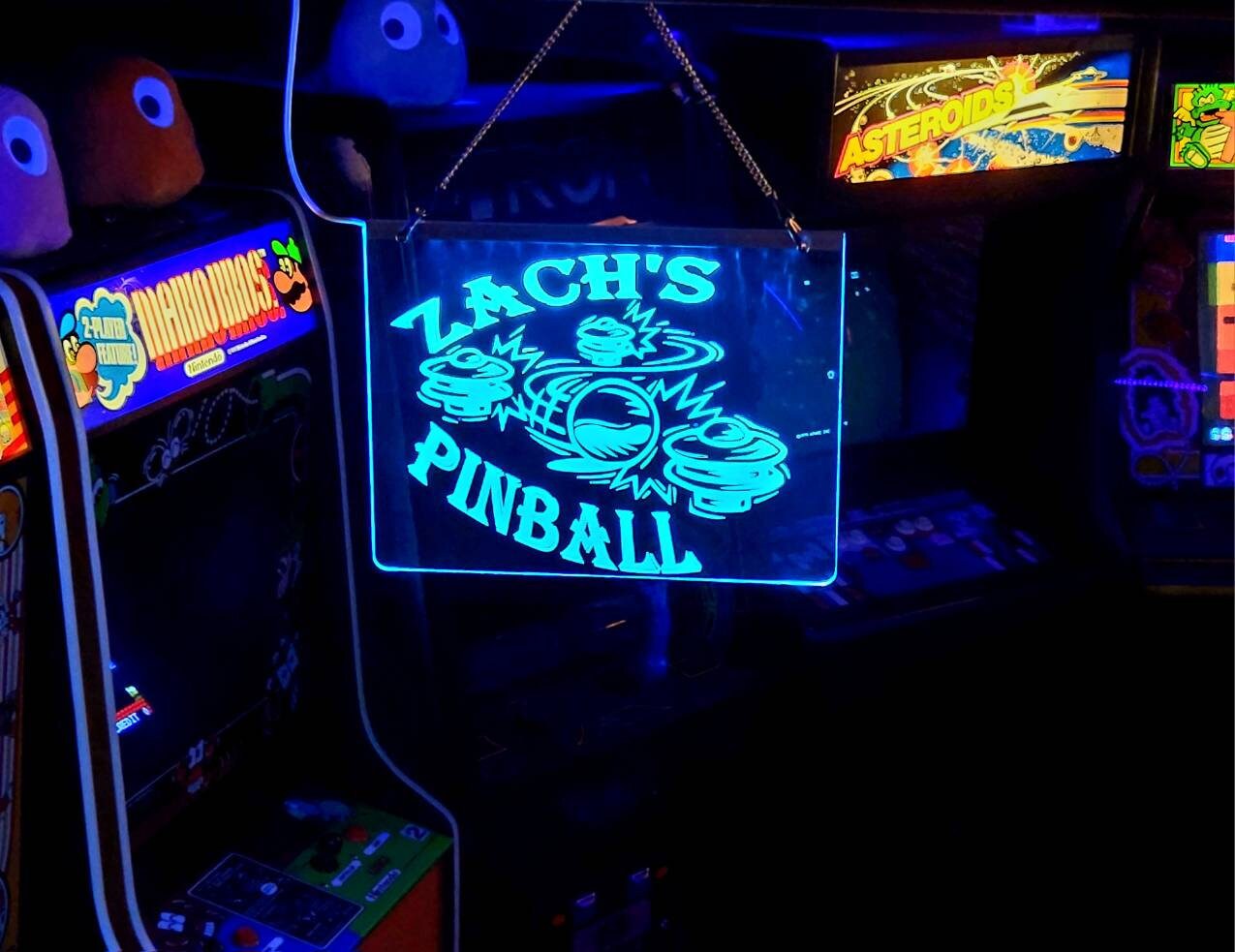 Custom/personalized Hanging LED Sign With Remote Control for - Etsy