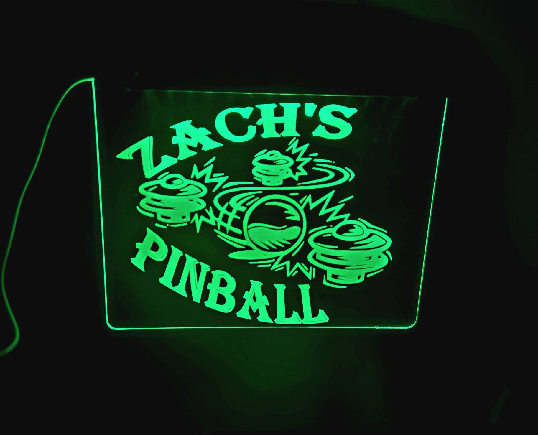 Custom/personalized Hanging LED Sign With Remote Control for - Etsy