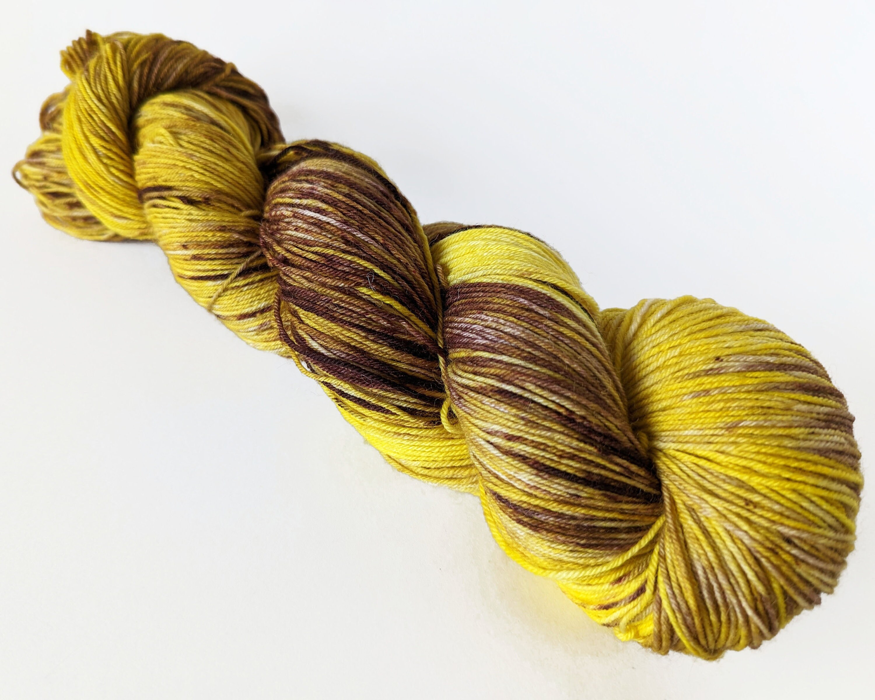 Banana Hoard - Hand-dyed Variegated Yarn, Lace/sock/dk/sport/worsted ...