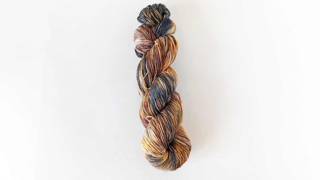 Rust & Ruin - Hand-dyed Yarn in Browns and Greys, Lace/sock/dk/sport ...