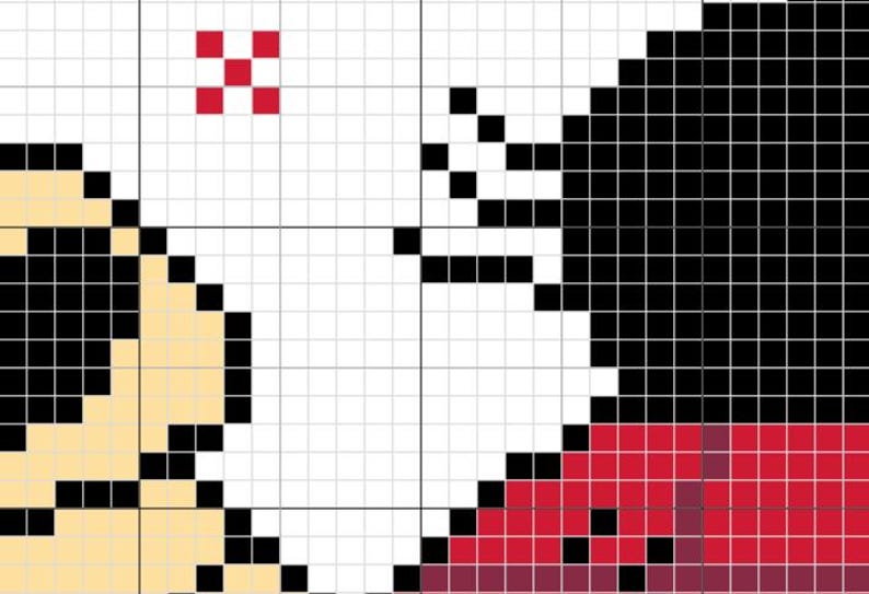 Cult of the Lamb - Forneus Cross Stitch Pattern - Etsy