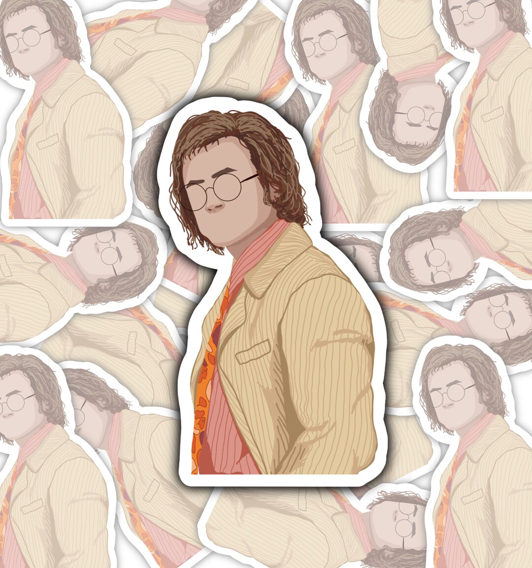 Elton John Taron Egerton Sticker Rocketman cant Ship to - Etsy