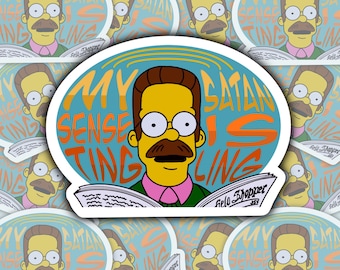 Ned Flanders Satan - Etsy