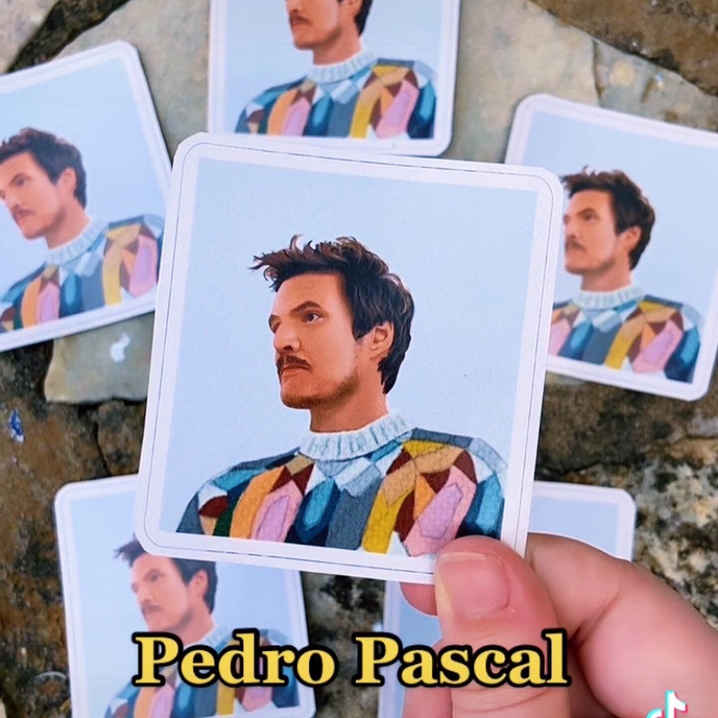 Pedro Pascal Sticker cant Ship to Germany - Etsy Canada