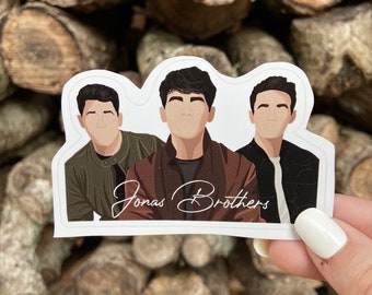 Jonas Brothers Stickers | Etsy