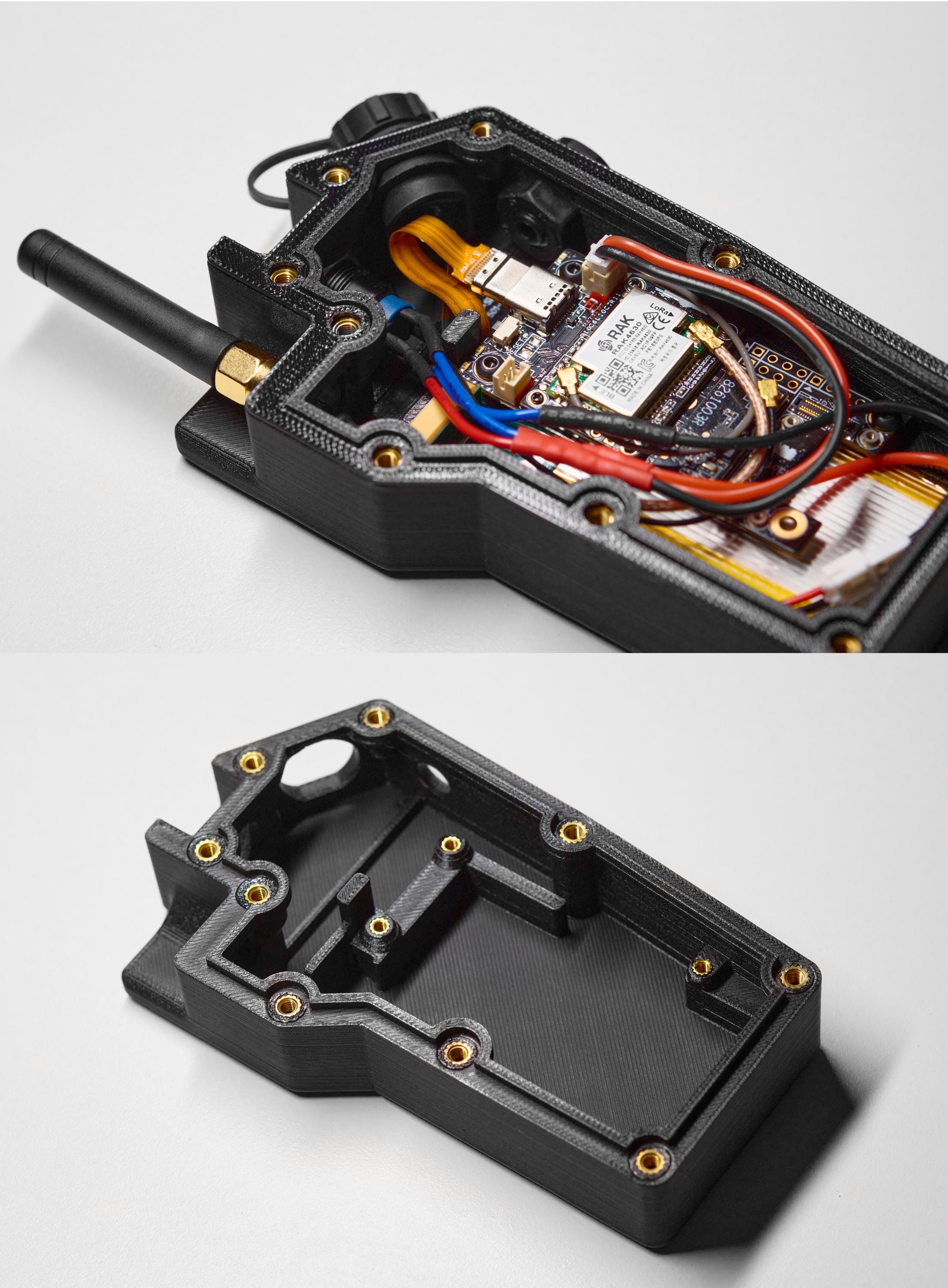 PANTHERRA Meshtastic Portable Handheld Node / Radio - BLACK - Etsy
