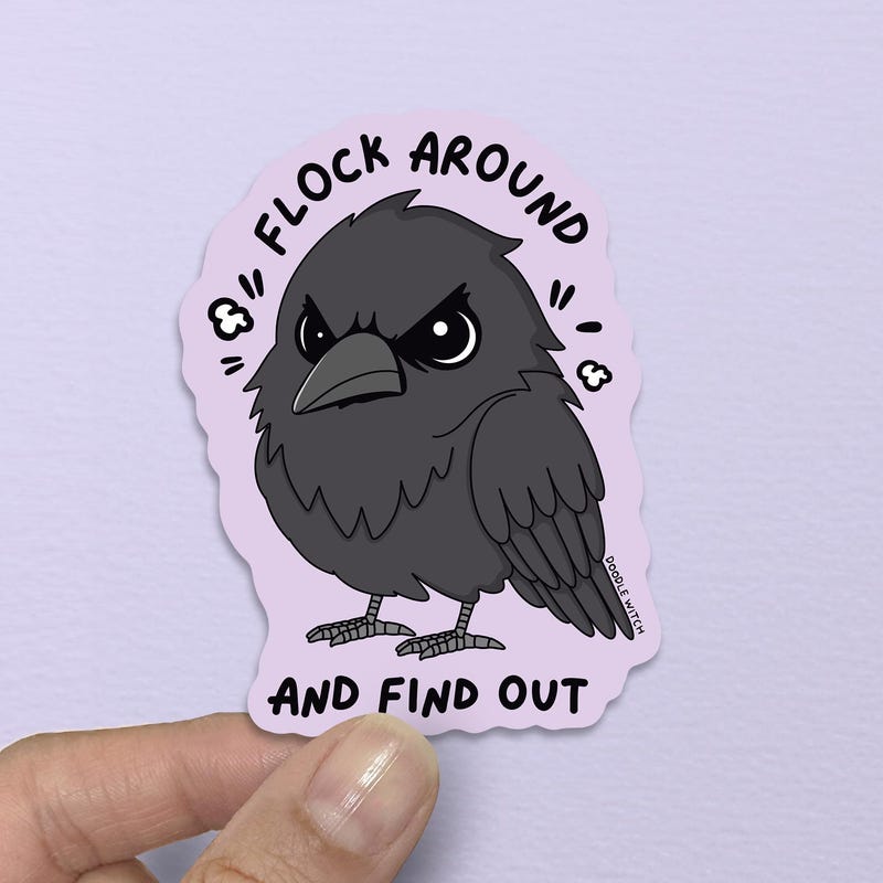 Flock of Crows - Etsy