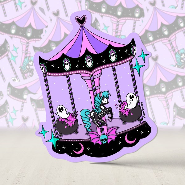Carousel Sticker - Etsy