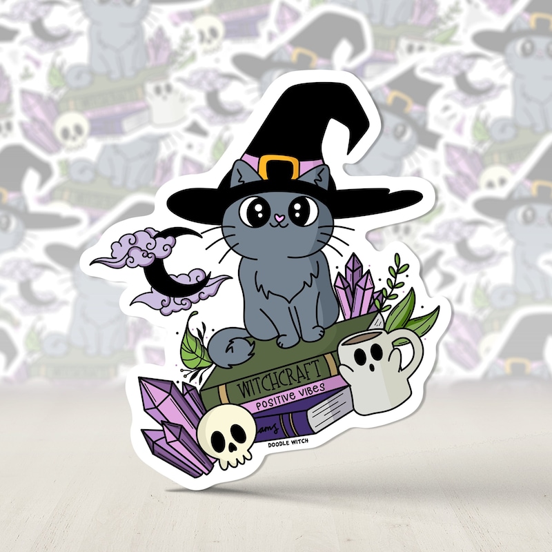 Witch Stickers - Etsy