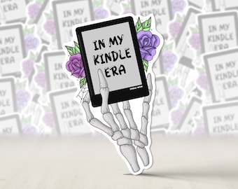 Skeleton Hands Heart Sticker, You Had Me at Trigger Warnings, Bookish ...