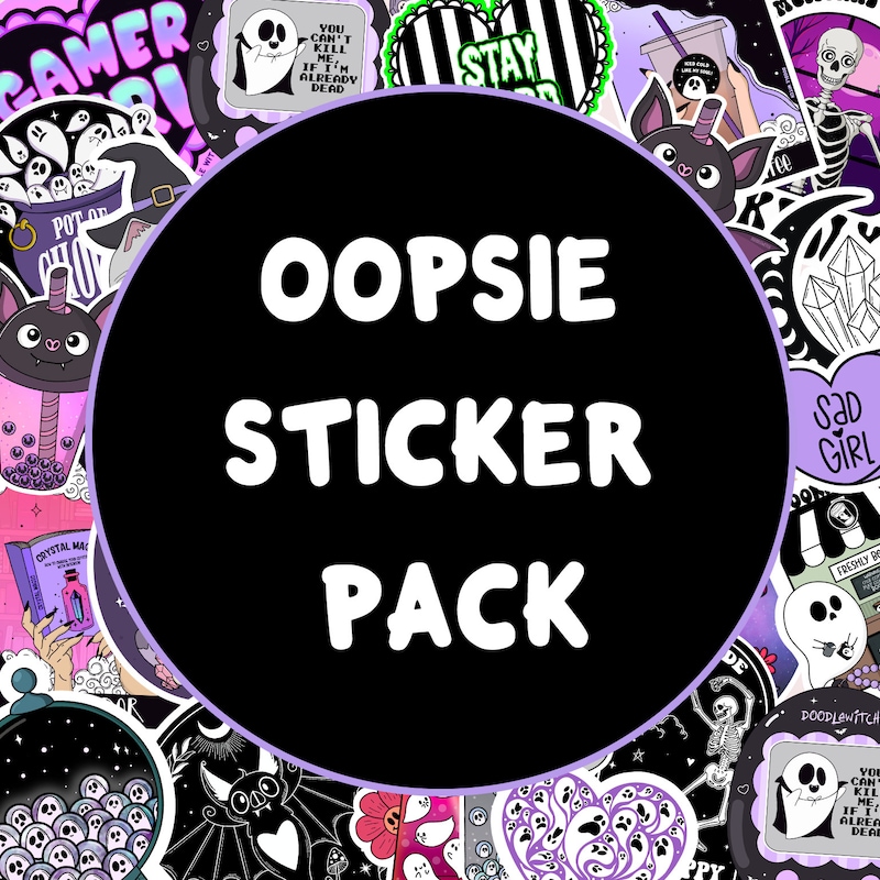 Oops Stickers - Etsy