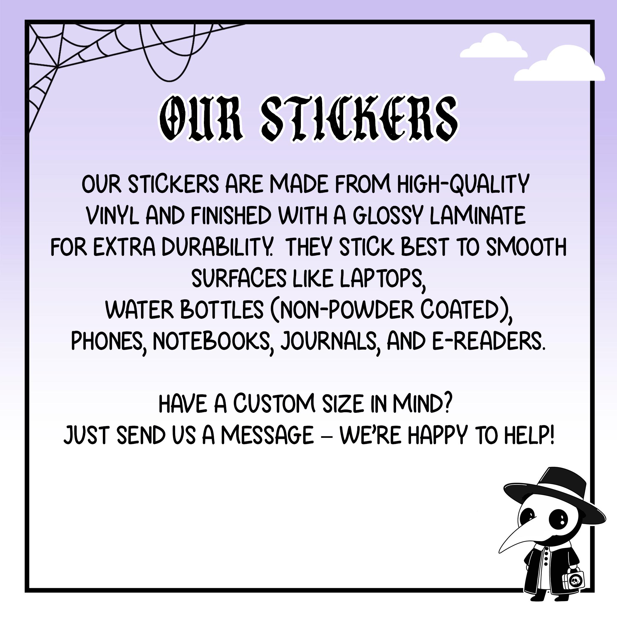 Ghost Bakery Sticker, Spooky Cute Ghost, Ghost Lover Gift, Haunted ...
