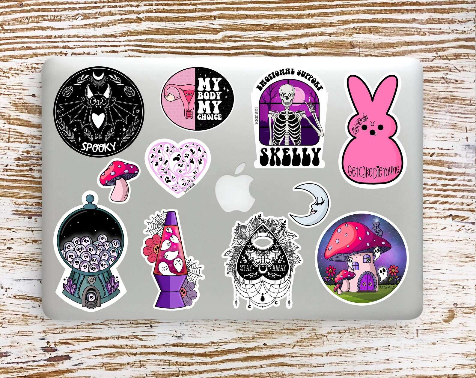 Spooky Gumball Machine Stickers Ghost Stickers Goth - Etsy