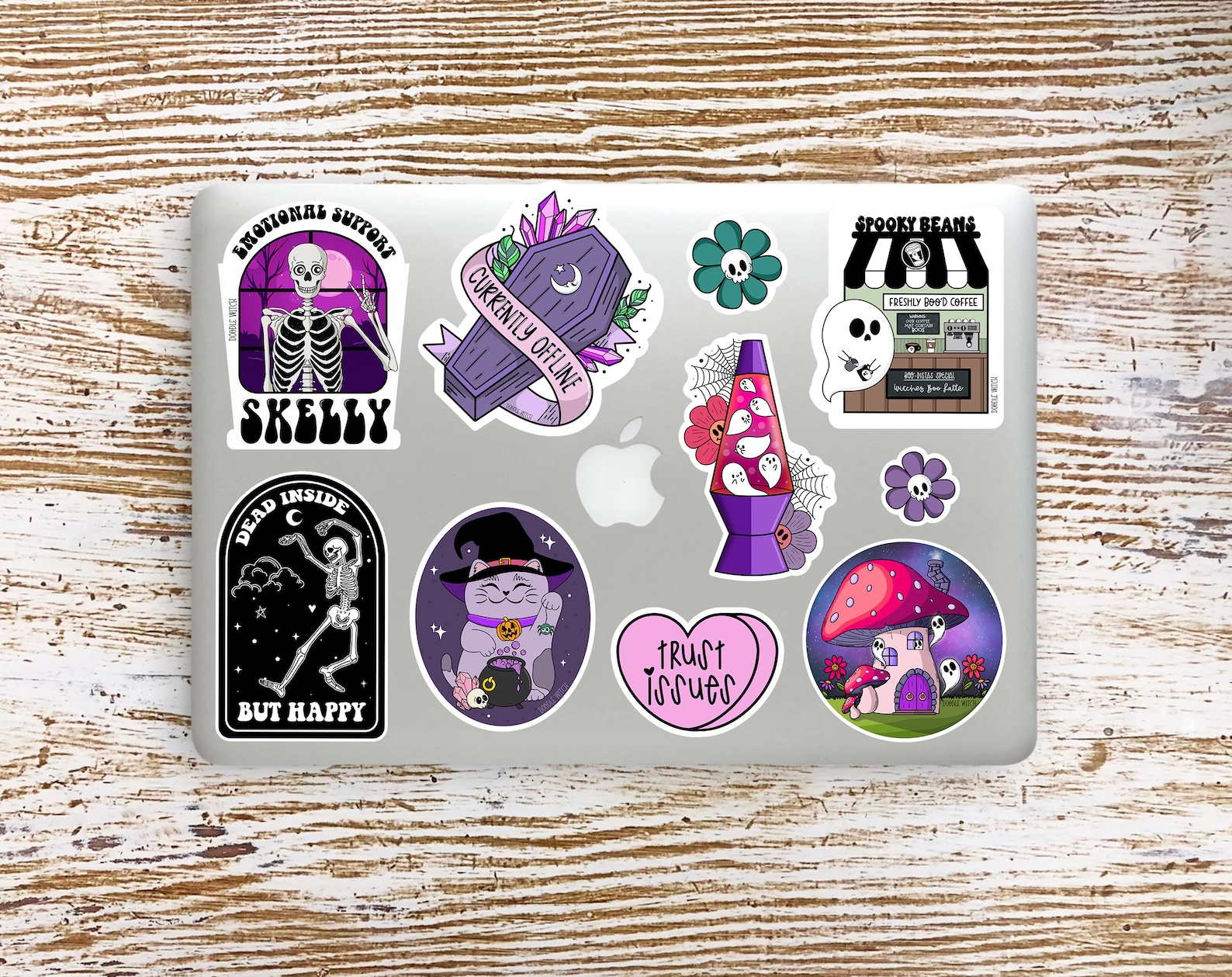 Spooky Gumball Machine Stickers Ghost Stickers Goth - Etsy