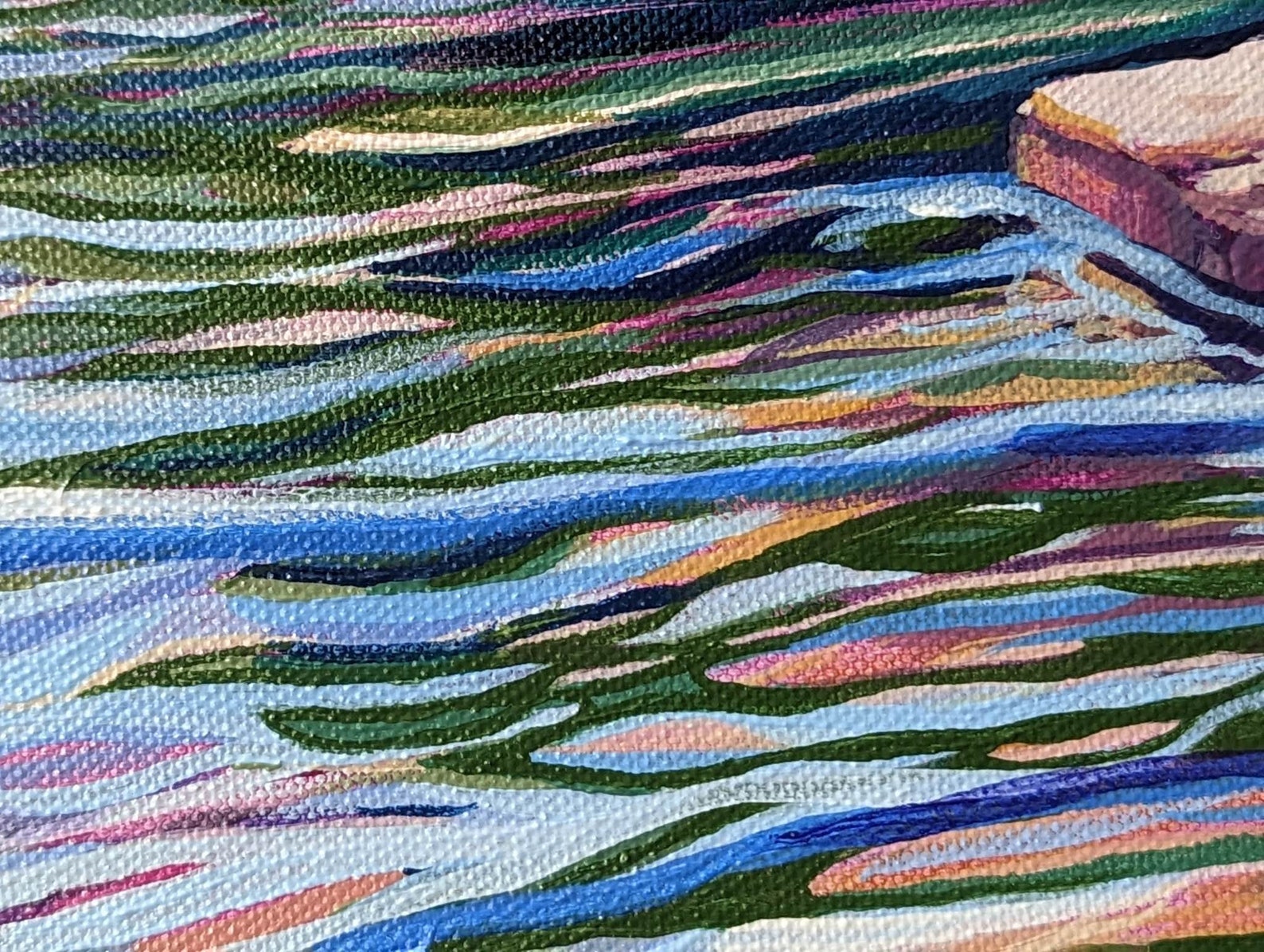 Original Landscape Painting, BC, Canada, Botanical Beach, Vancouver ...
