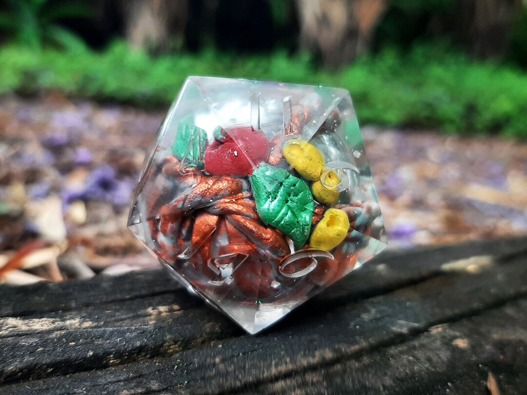 Cornucopia Glamour-core | Liquid Core Giant D20 Dice | Choose Your ...